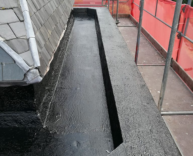 Gutter renovation - Liquid Rubber Europe